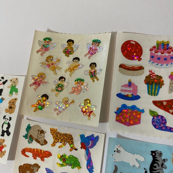 Sandylion | Other | Vintage Sandylion Stickers Bears Cats Birthday ...